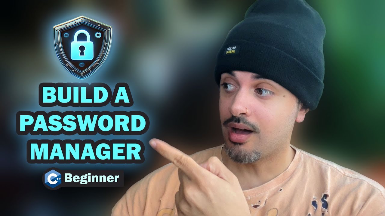 Build a Password Manager in C++ Tutorial (Beginner) - YouTube