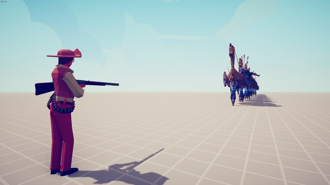 🔥 RAPID FIRE DEADEYE vs UNITS Totally Accurate Battle Simulator TABS 🔥 ...