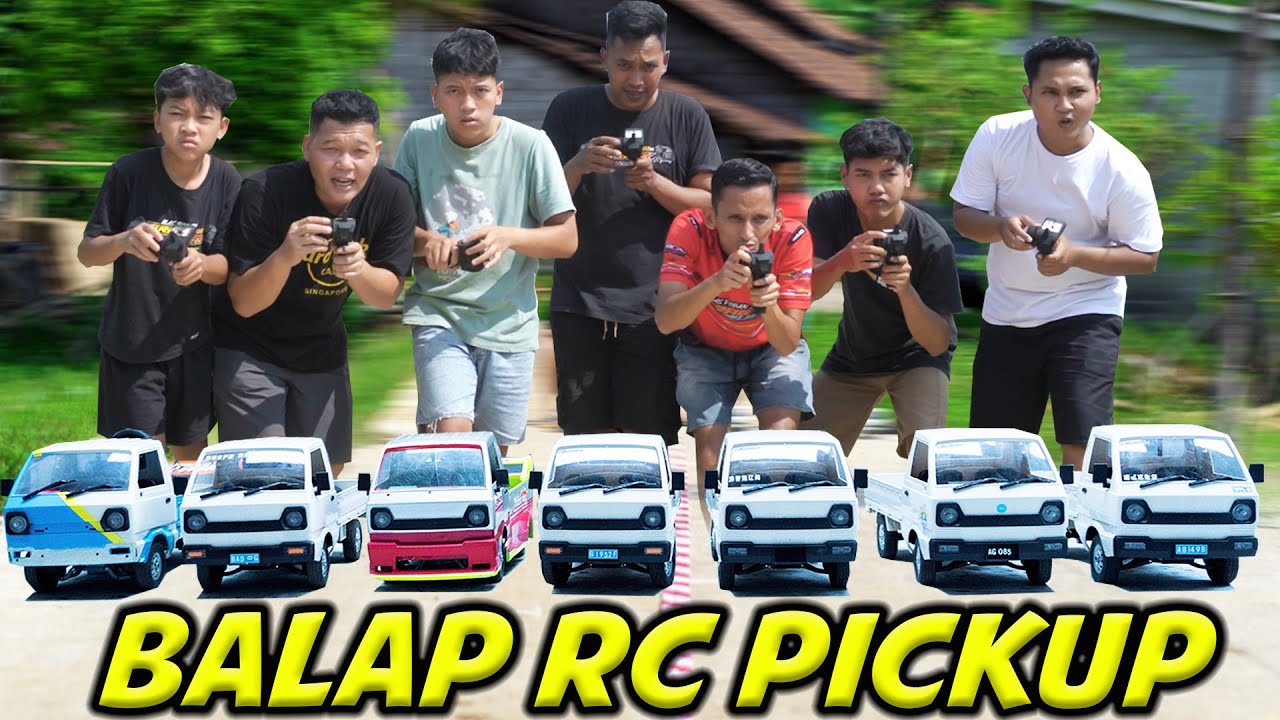 SIAPA YANG MENANG YA?? BALAP RC PICKUP BARENG DITDIM TEAM!! - YouTube