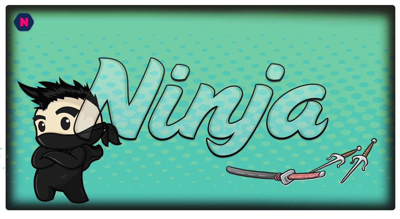 Speed Art #16 - Banner Ninja - YouTube