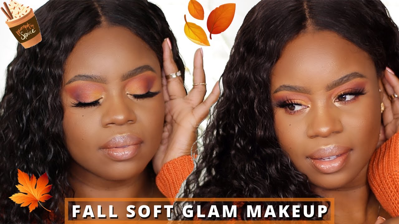FALL SOFT GLAM MAKEUP TUTORIAL 2021 | BEGINNER FRIENDLY | BROWN SKIN ...