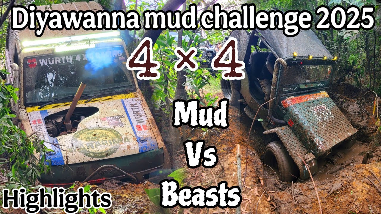 4x4 Mud Battle: Extreme Edition - Diyawanna mud challenge 2025 ...