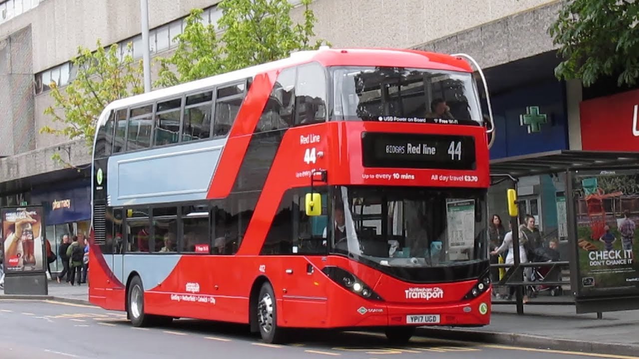 Nottingham Bio Gas Buses - The First Month - YouTube