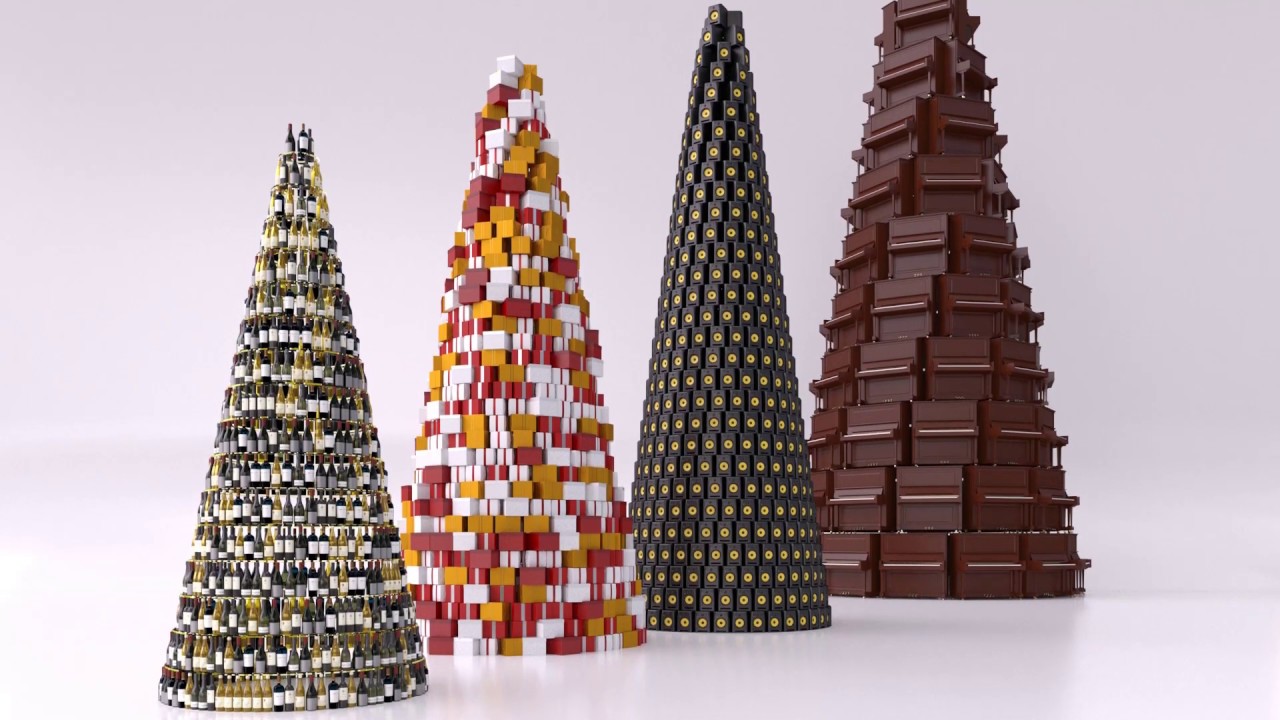 Tutorial Railclone Xmas Tree Iii Pyramid Stacking Intermediate Youtube