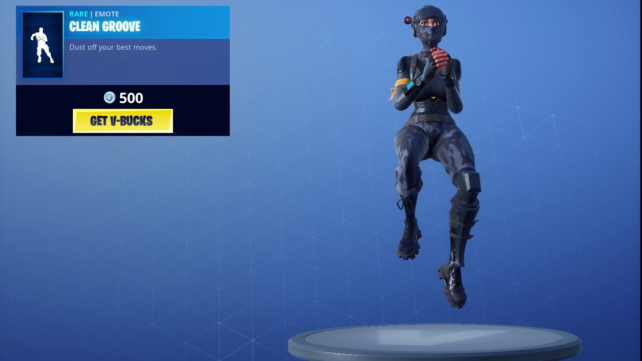 CLEAN GROOVE | New Fortnite Emote/Dance Season 7 (Best Emote Yet) - YouTube
