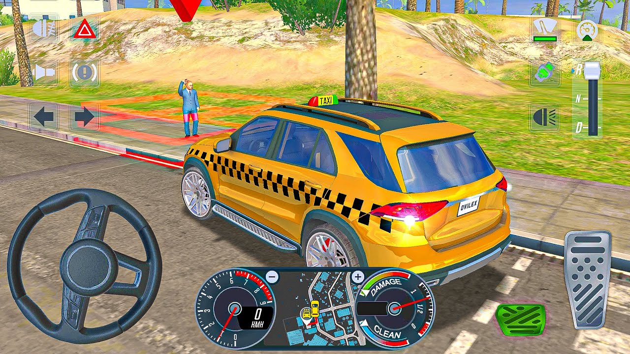Driving Simulator 2025 Taxi: City Passenger Pick up Taxi Driver - car ...