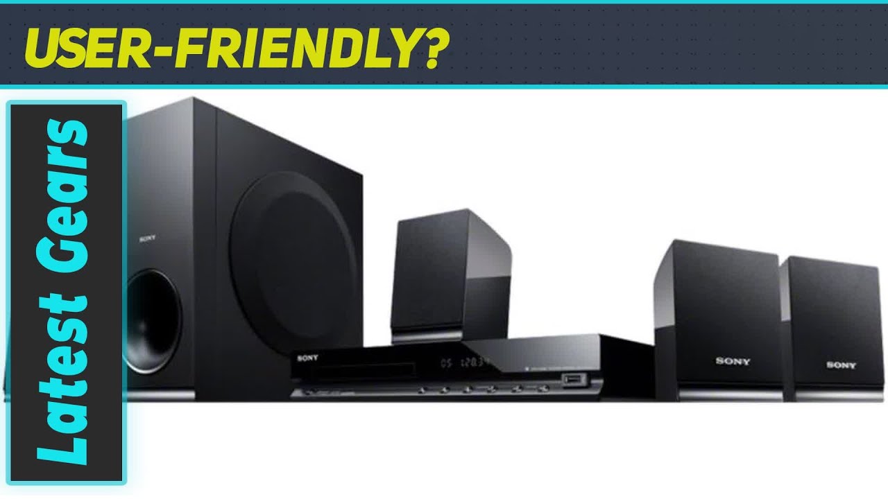 Immersive Audio and Upscaled Video: Sony DAV-TZ140 Home Theater System ...