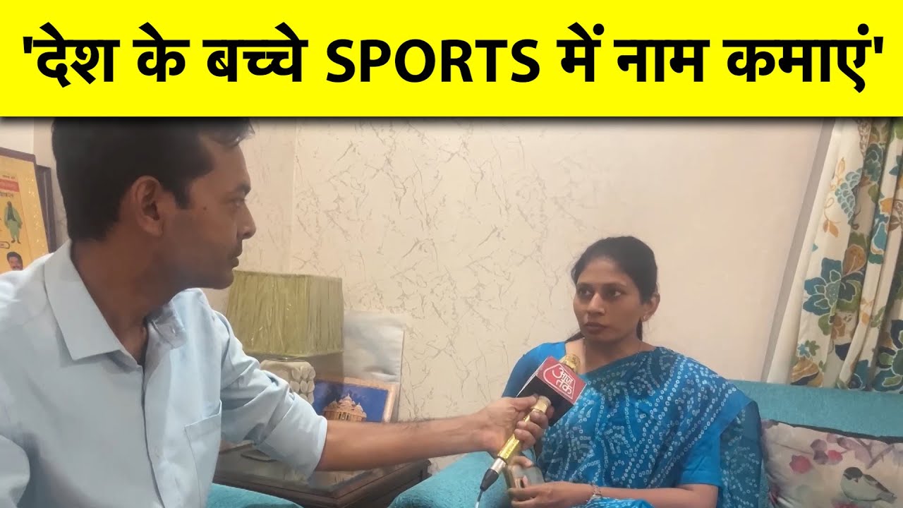 RAKSHA KHADSE बनी MoS SPORTS, बताया कैसे OLYMPICS के लिए देश के बच्चों ...