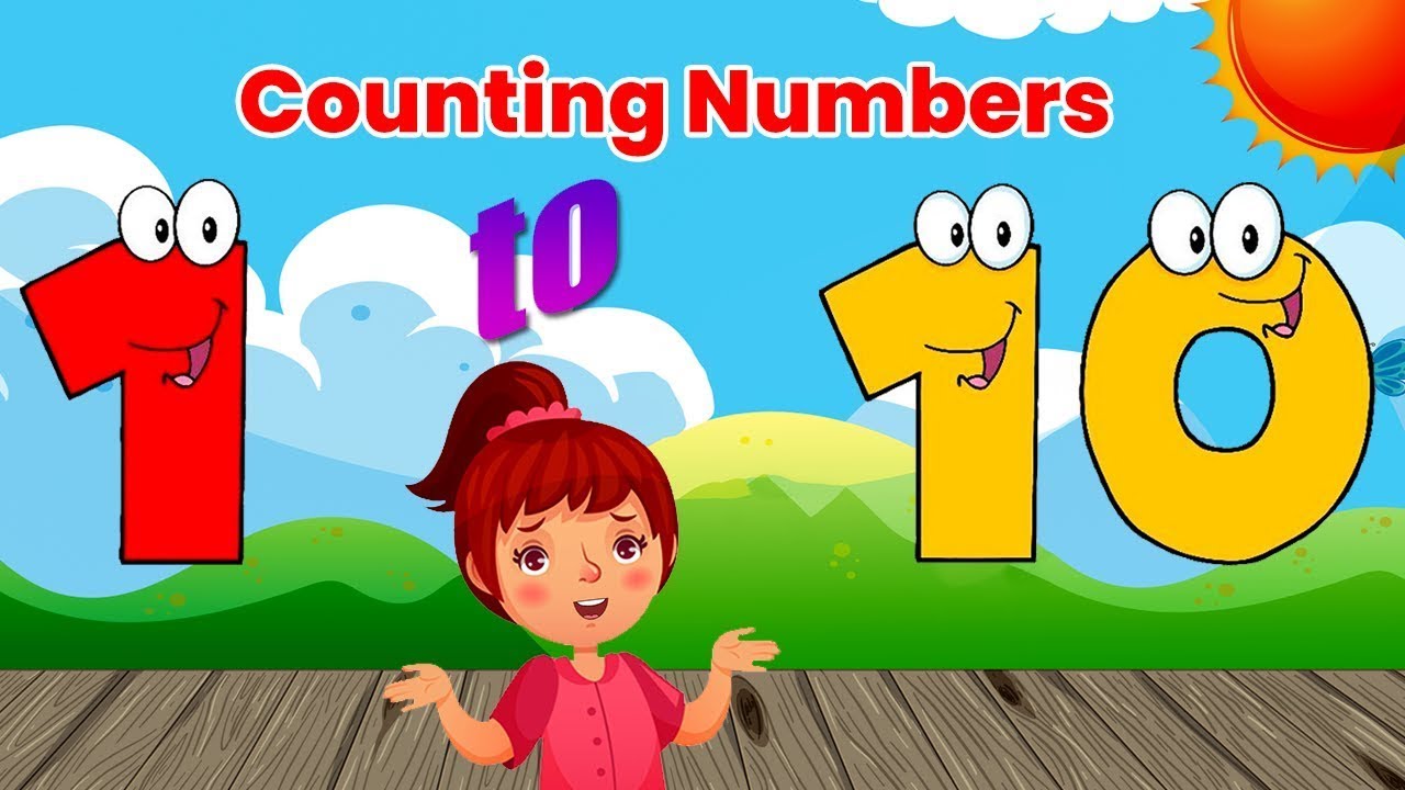 10 Little Numbers - Nursery Rhymes & Kids Songs - YouTube