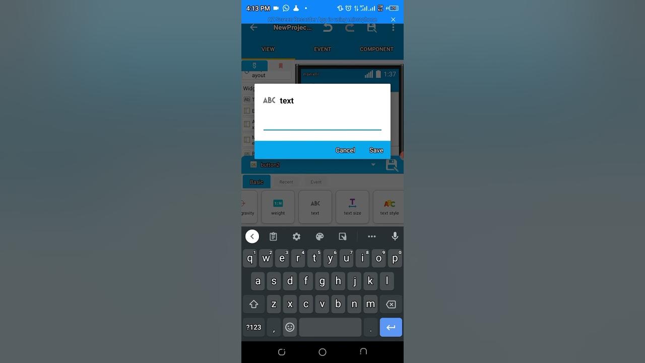 how to create registration form in sketchware mobile apps - YouTube
