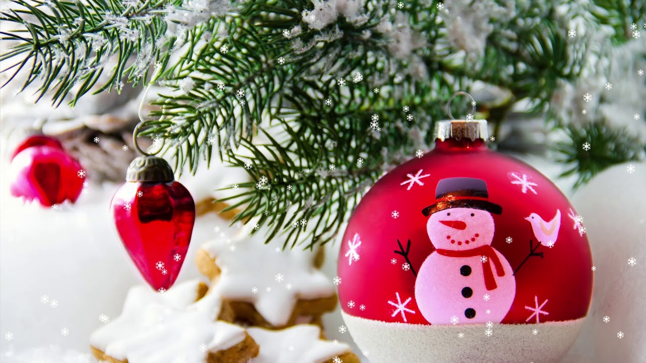 Christmas snow bulbs - YouTube