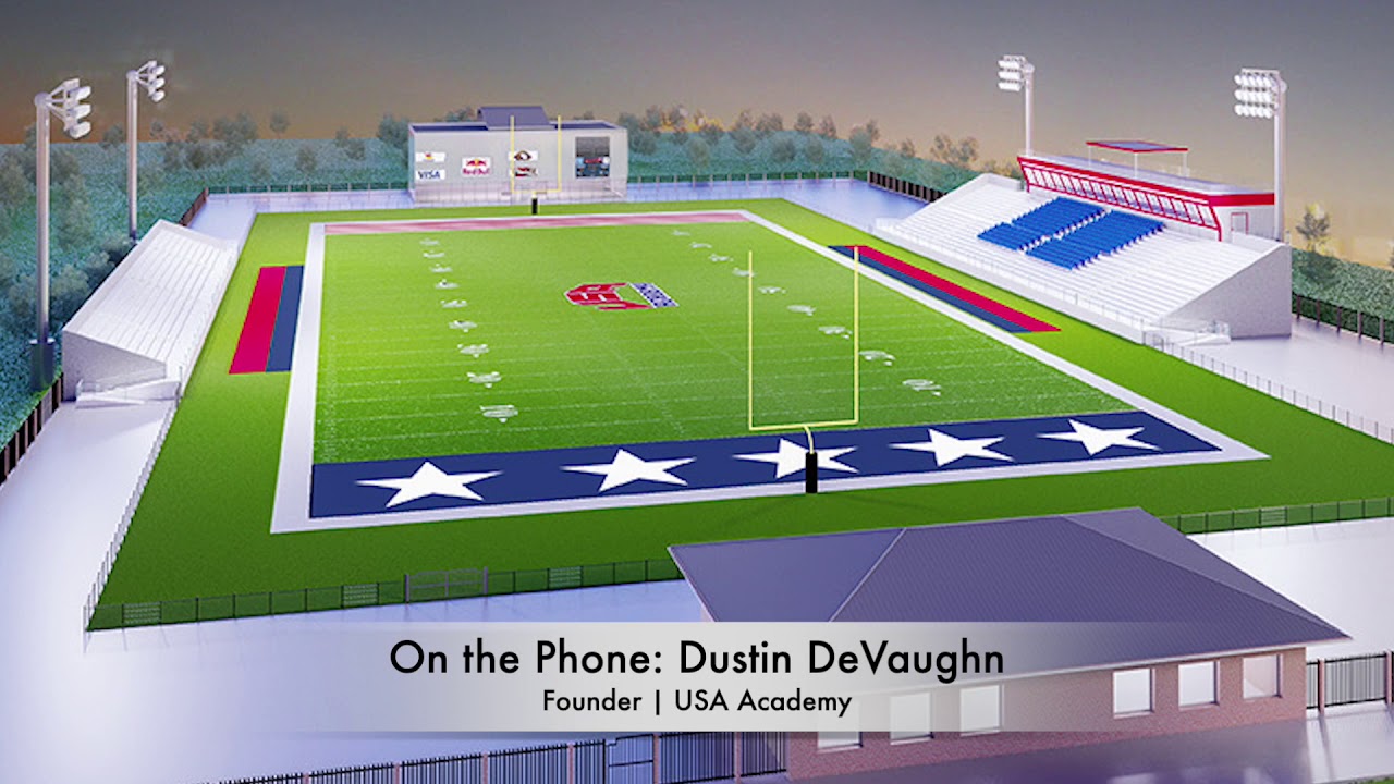 12.5.19 USA Academy Founder Dustin DeVaughn Discusses Vision - YouTube