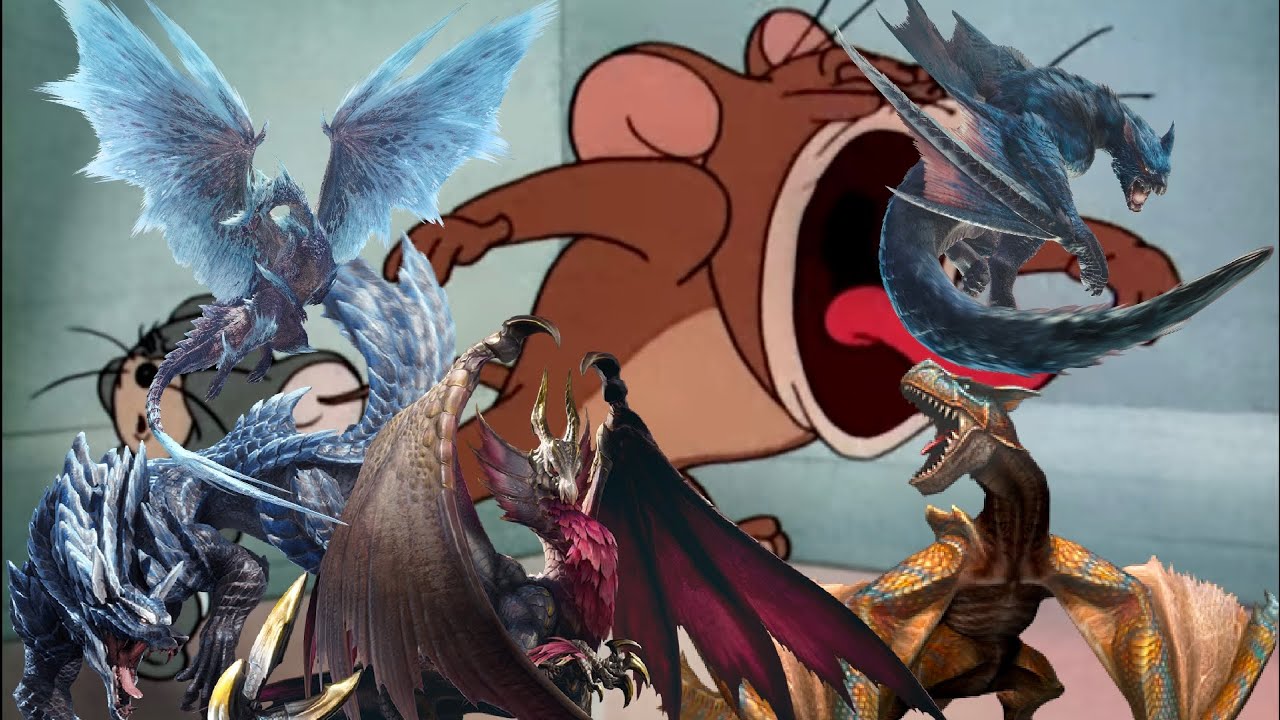 Jerry Roars With Monster Hunter Roar (Fixed & Reuploaded) - YouTube