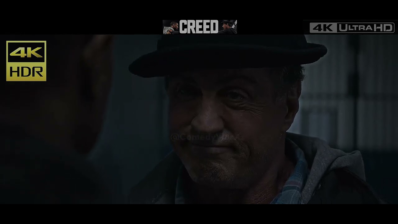 CREED (2015) Rocky Visits Adonis in Prison Scene 4K HDR Voiceover ...