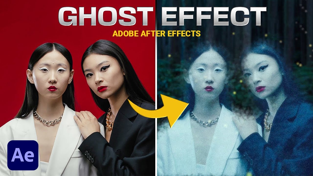 How to Become a Ghost 👻 - Ghost Effect in Adobe After Effects Tutorial - YouTube