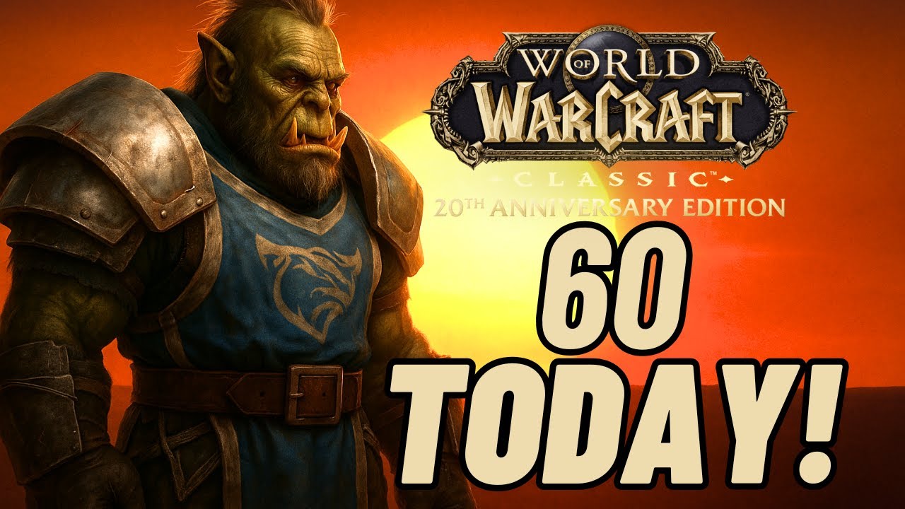 Hitting Level 60 In Classic World Of Warcraft! - YouTube