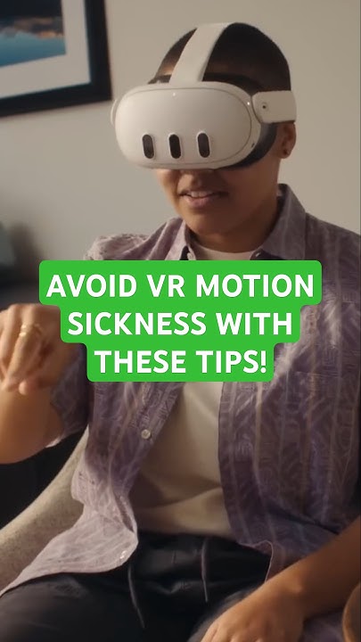 How to avoid Motion Sickness in Virtual Reality and build your VR Legs! - YouTube