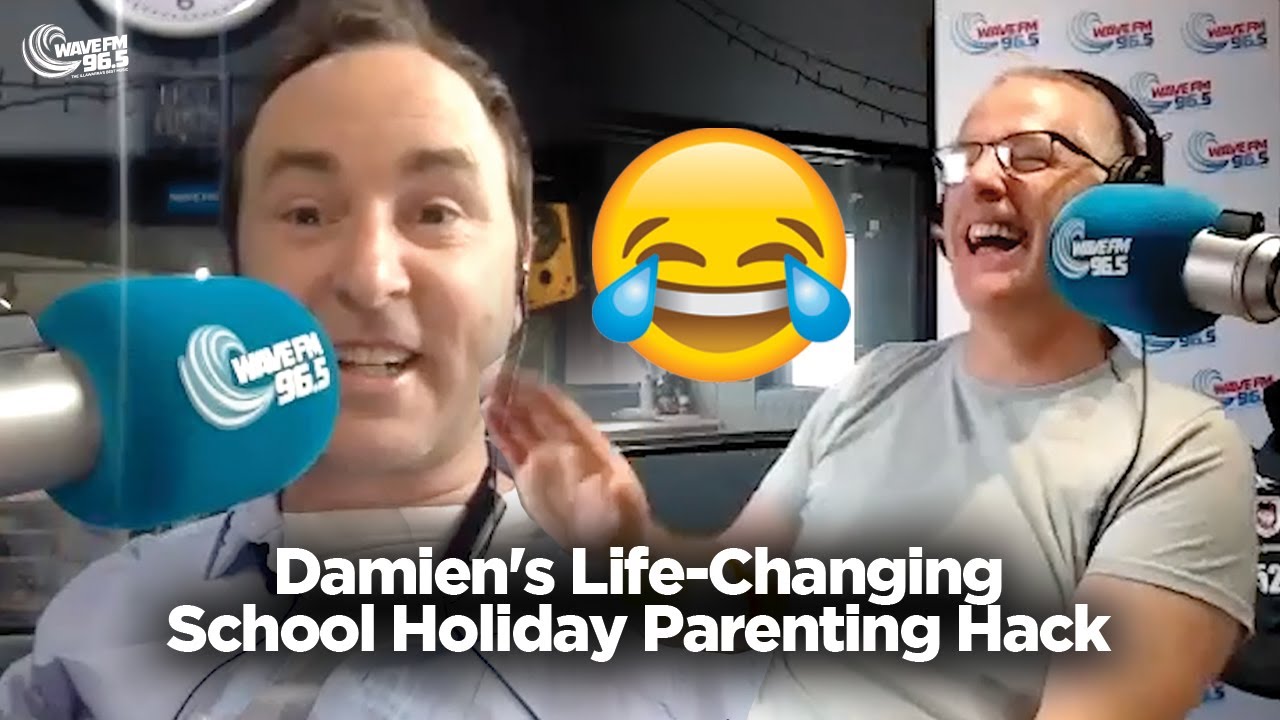 Damien's Life-Changing School Holiday Parenting Hack - YouTube