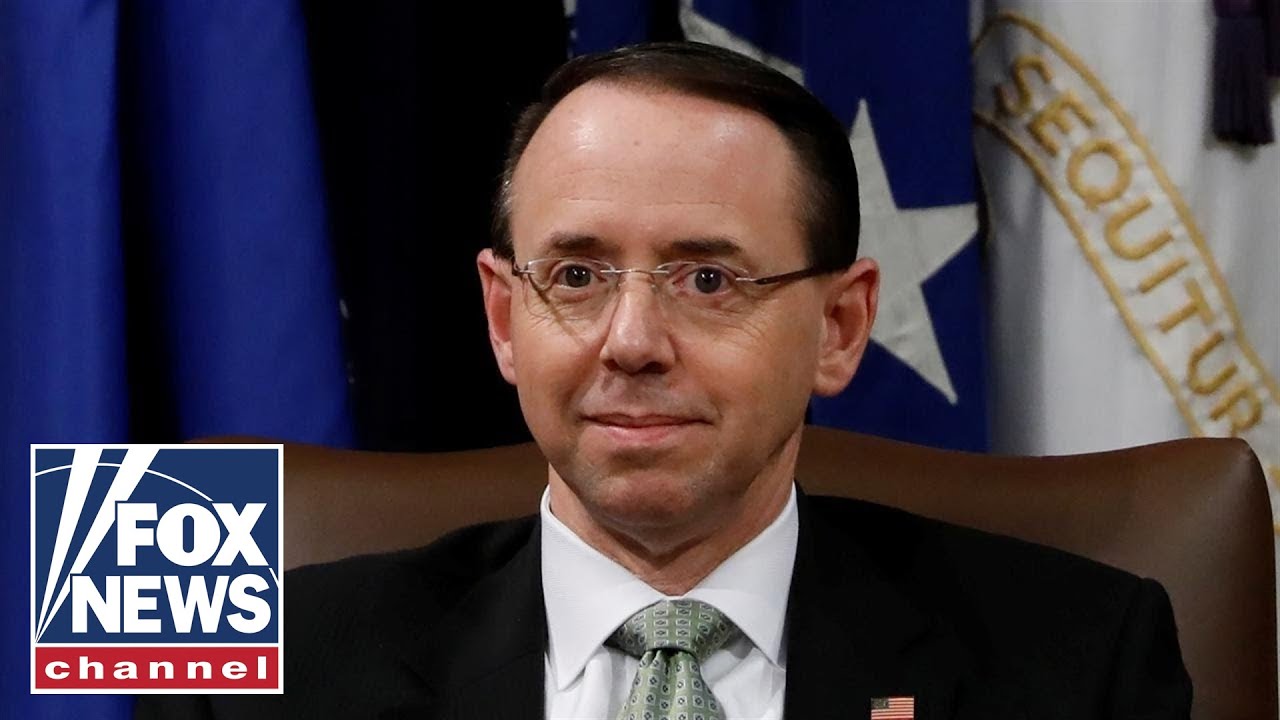 Rod Rosenstein testifies on origins of Russia probe before Senate - YouTube