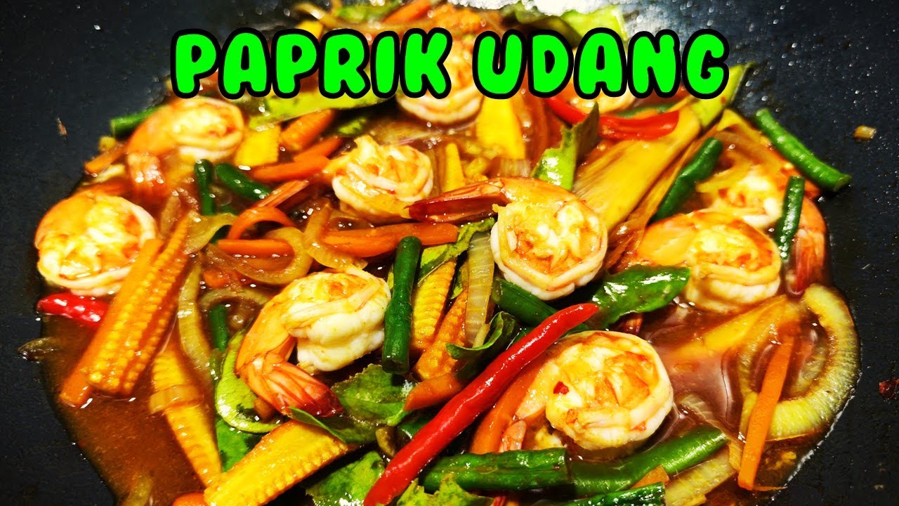 Resepi Paprik Udang Ala Kedai Thai, Pasti Jadi Pasti Sedap! - YouTube