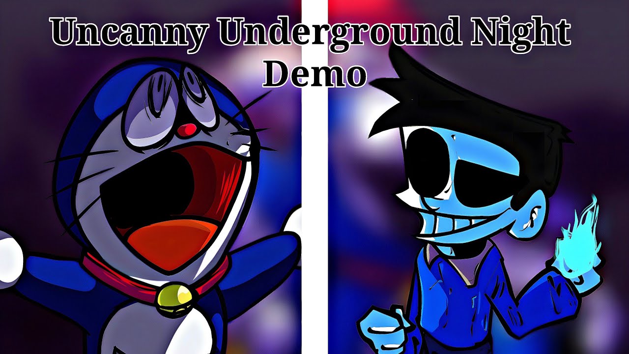 Uncanny Underground Night [DEMO] Full Gameplay Showcase | Friday Night ...