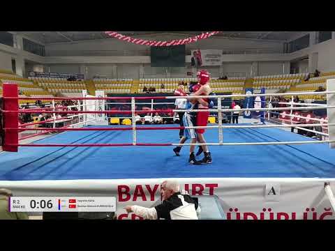 Hayrettin KAYA - Emirhan Mehmet DURMUŞOĞLU TÜRKİYE BOKS FEDERASYONU ÜST MİNİKLER FERDİ BOKS 2025