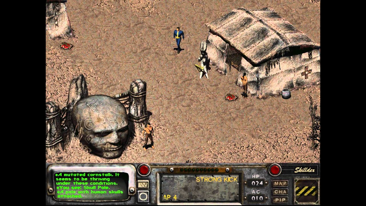Let's play - Fallout 2 - gameplay - part 6 - hardest difficulty - HD ...