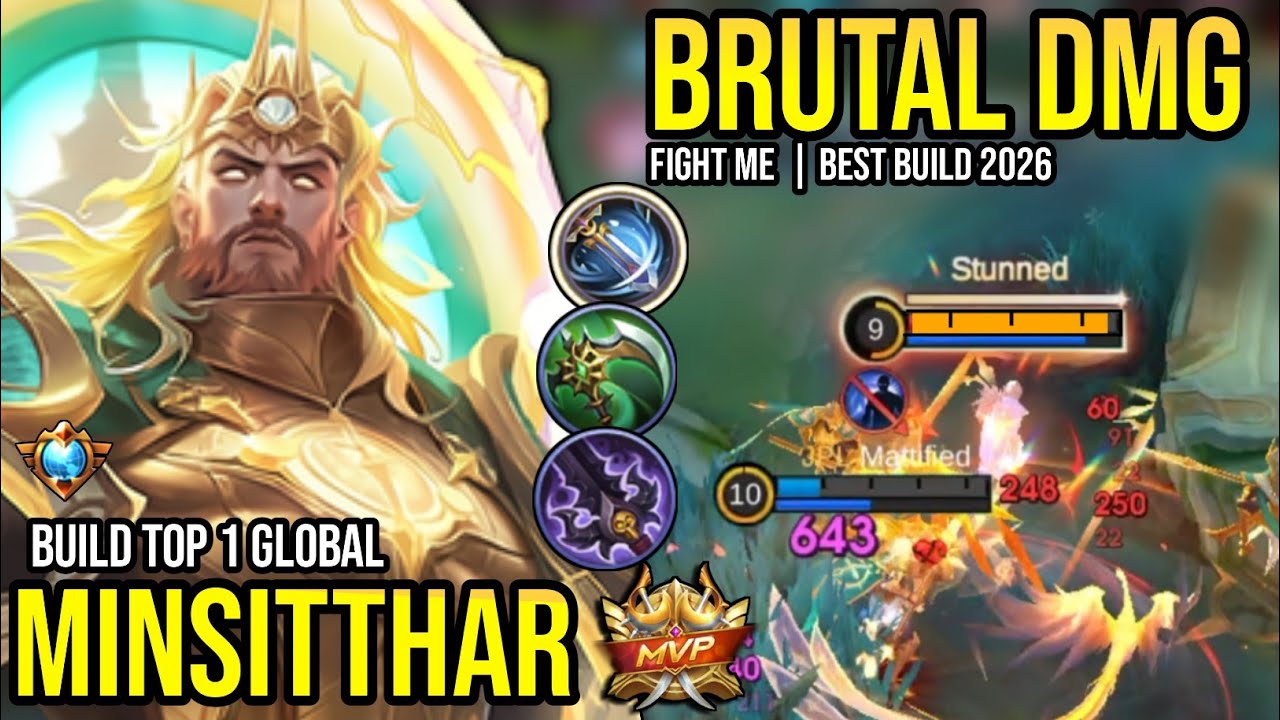 MINSITTHAR BEST BUILD 2026 | BUILD TOP 1 GLOBAL MINSITTHAR GAMEPLAY ...