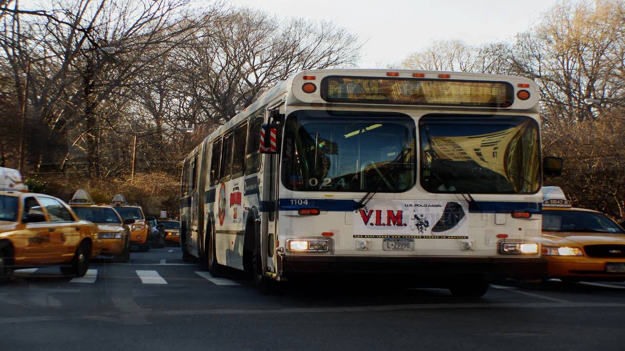 MTA New York City Bus 1996 New Flyer D60HF 1037 [ Audio Recording ...