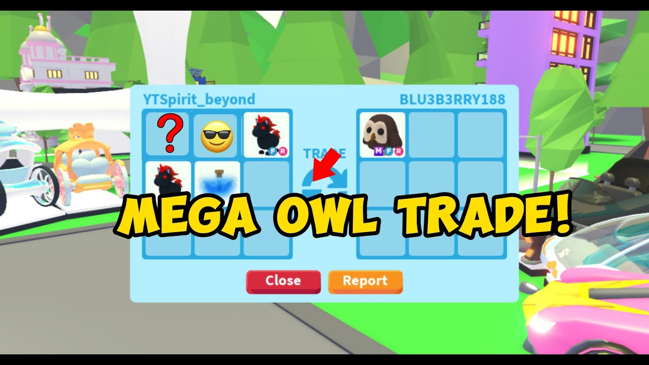 😱😳I TRADED THESE HIGH TIERS FOR MEGA OWL..?🦉🔥+ GOT NEON GIRAFFE FOR ...