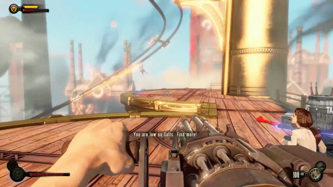 SUPERFAIL! on Bioshock:Infinite "Skyline Crash during Boss Fight" - YouTube