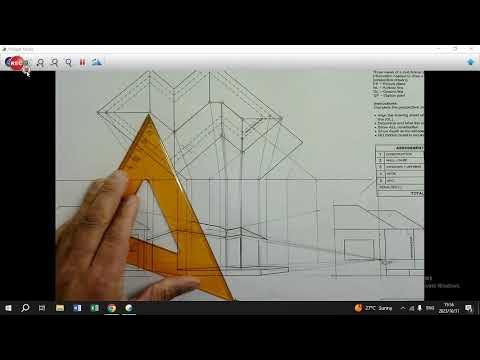 Grade 12 Perspective Drawing - YouTube