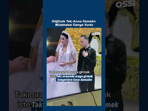 Düğünde Takı Anına Damadın Müdahalesi Damga Vurdu