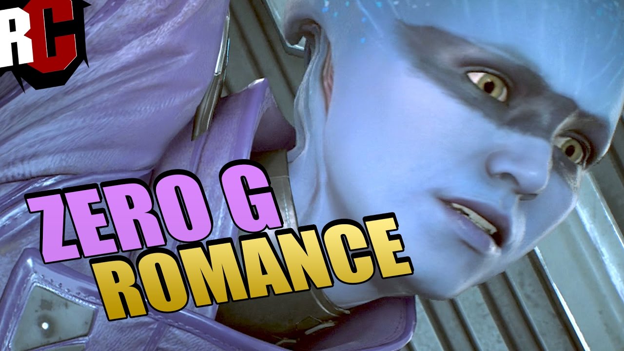 Peebee Romance in Zero G Chamber in Mass Effect Andromeda (Sara and ...