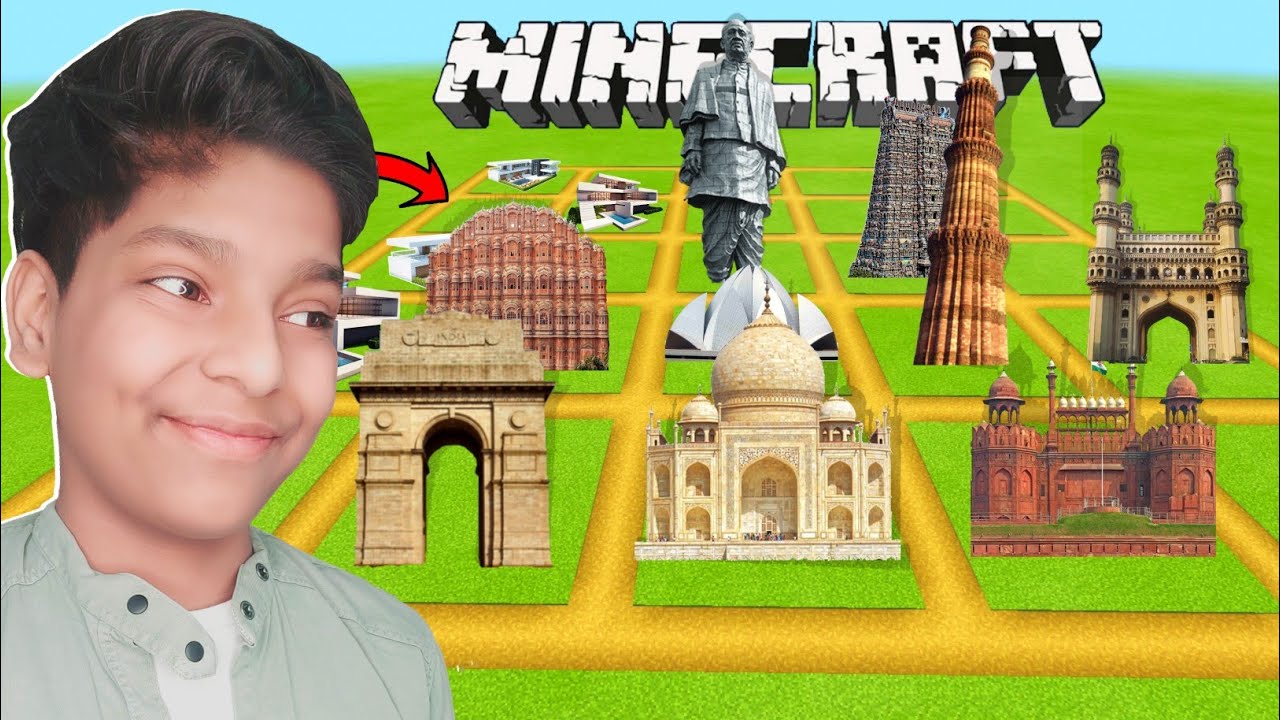 Indian Structures in Minecraft - YouTube