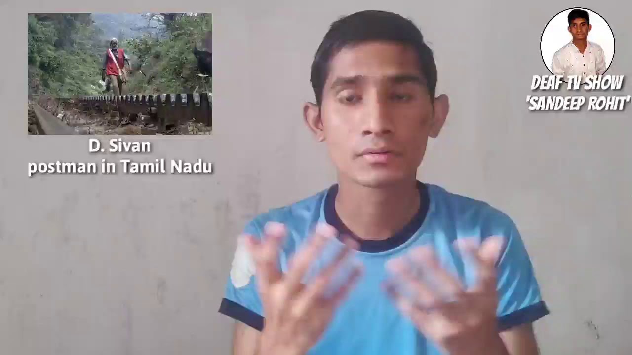 Postman D. Sivan walked 15km in the forest everyday 30 years - YouTube