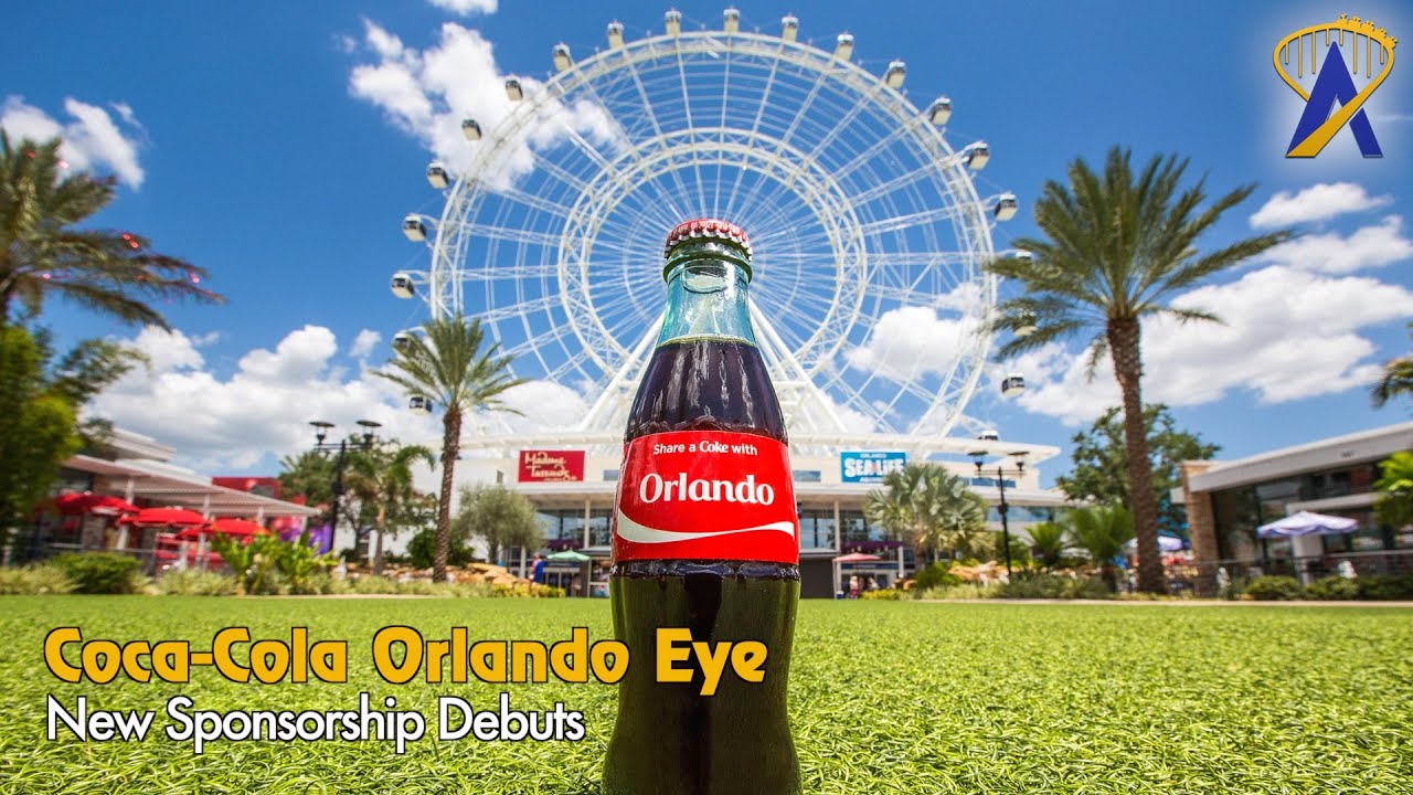 Coca-Cola Orlando Eye debuts at I-Drive 360 - YouTube