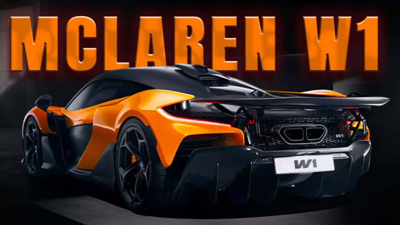 McLaren W1 – The Apex of Hybrid Hypercar Engineering - YouTube