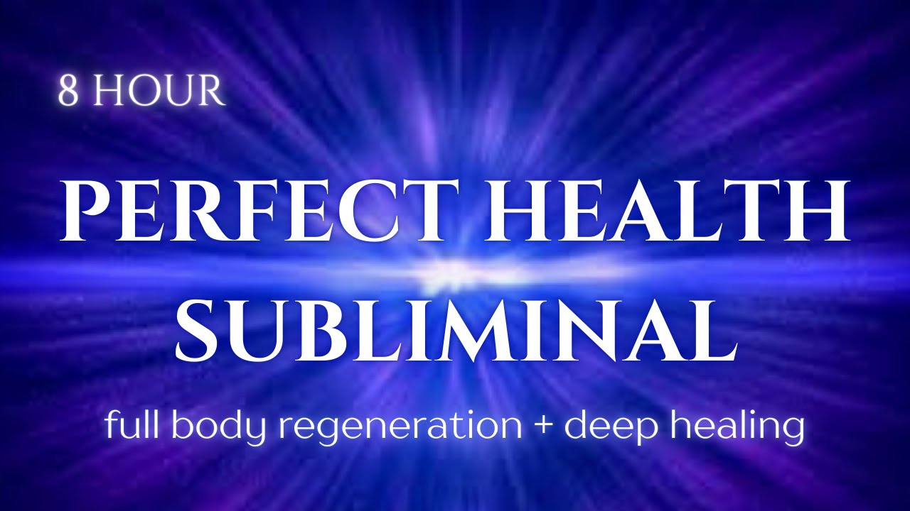 Sleep Meditation - Powerful Full Body Healing Subliminal for Perfect ...