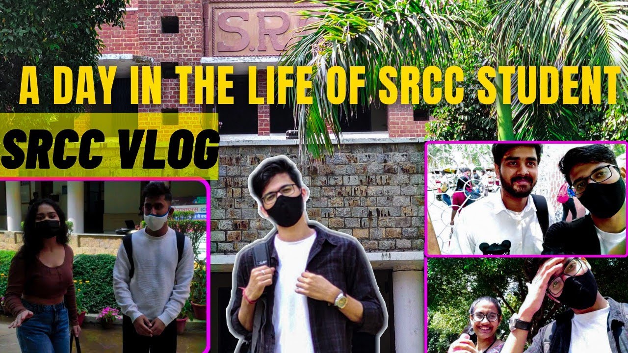 A day in the life of SRCC student | DU college vlog | SRCC college ...