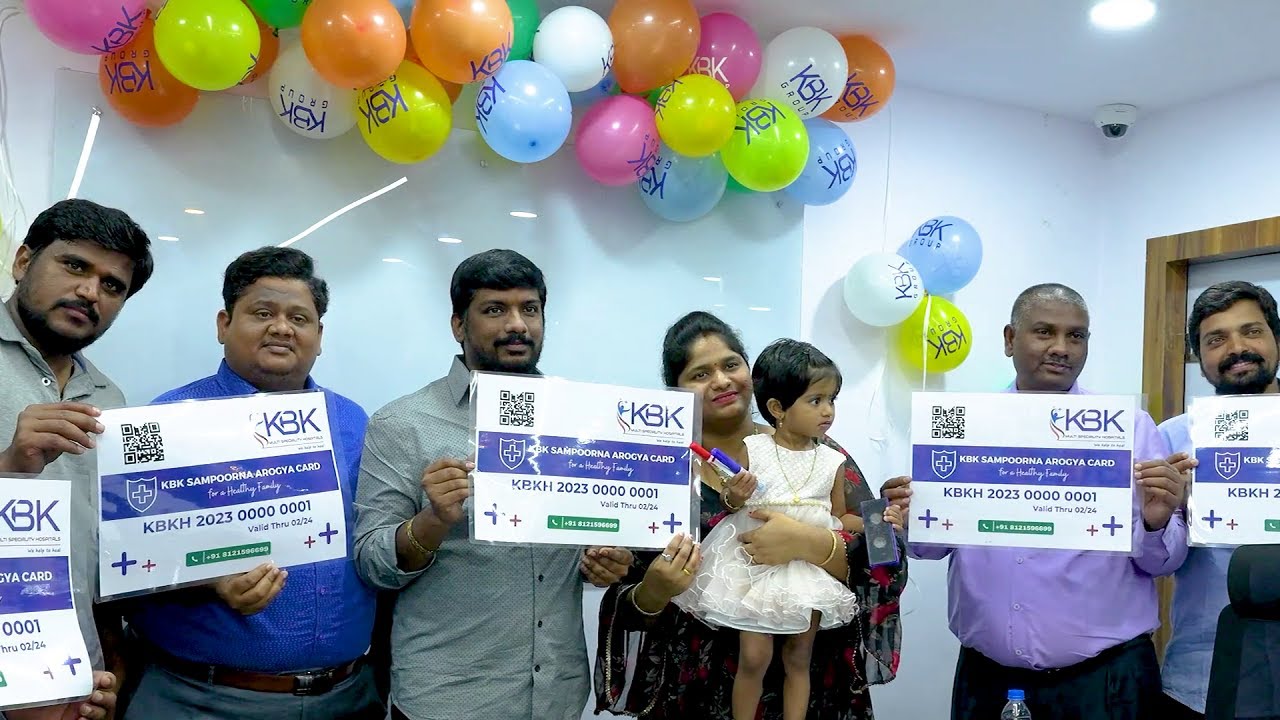 KBK Group Chairman Bharath Kumar Launches KBKH Health Card | KBK ...