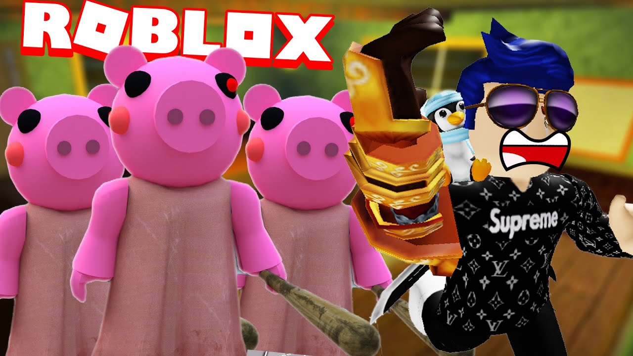 SCAPPIAMO DA UN'INTERA LOBBY FATTA DI PIGGY SU ROBLOX!!! - YouTube