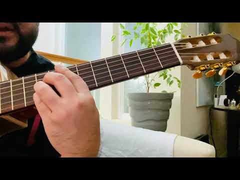 Turkmen Gitara okuwy. Akysh Saparow “Gozeller gelyarler” akkordy we kakuwy.