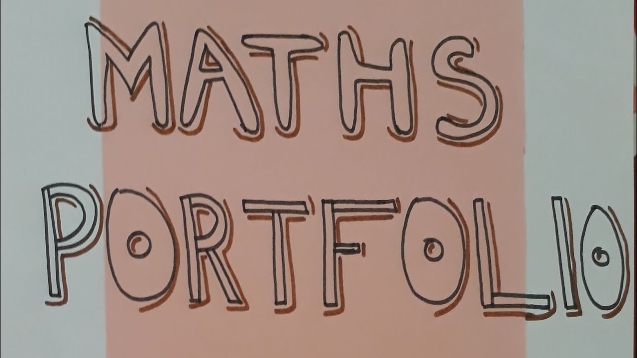 maths_portfolio-class-10_cbse Best Project - YouTube