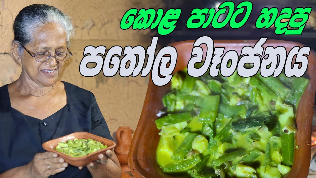 පතෝල වෑංජනය අත්තම්මයි මමයි | Pathola Curry Aththammai mamai | Snake ...