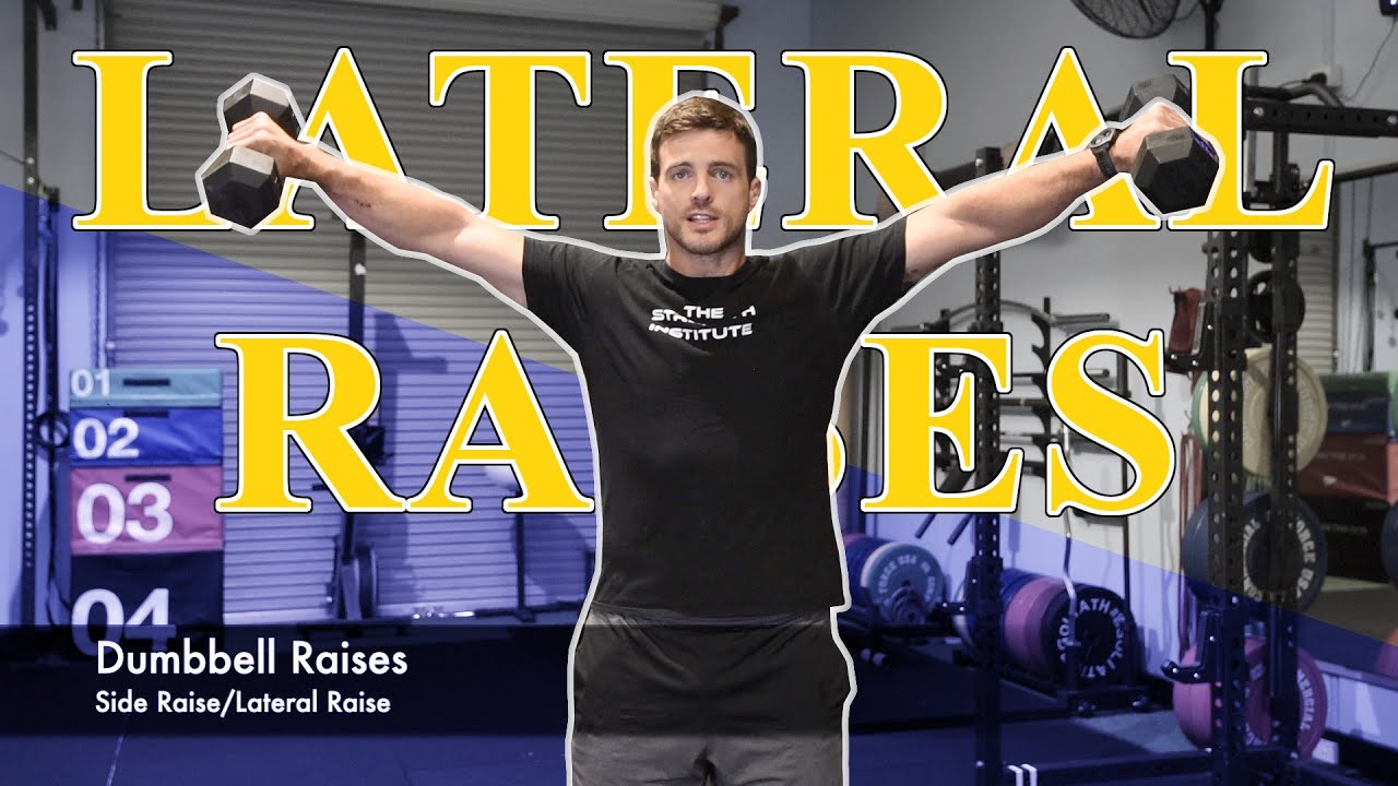 Dumbbell Lateral Raises - Tutorial - YouTube