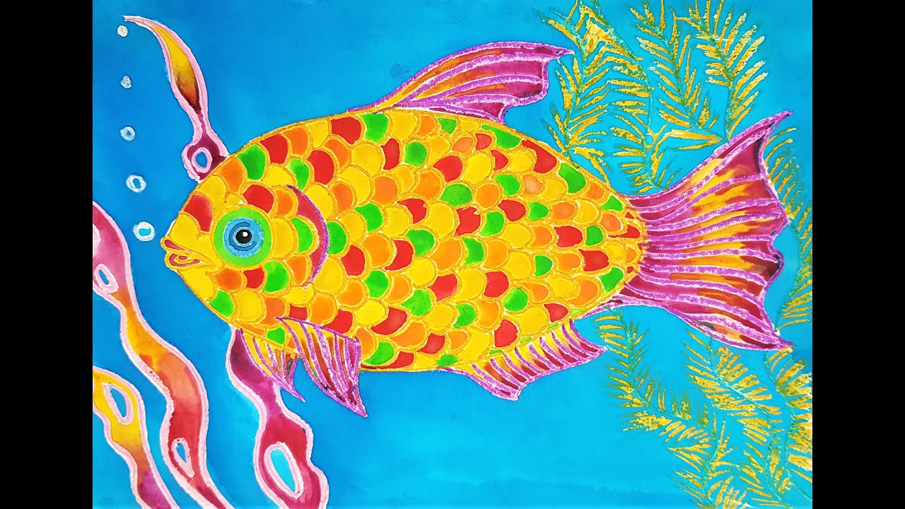 Easy Pastel Drawings Of Fish Hope You Enjoy This Video With Oil