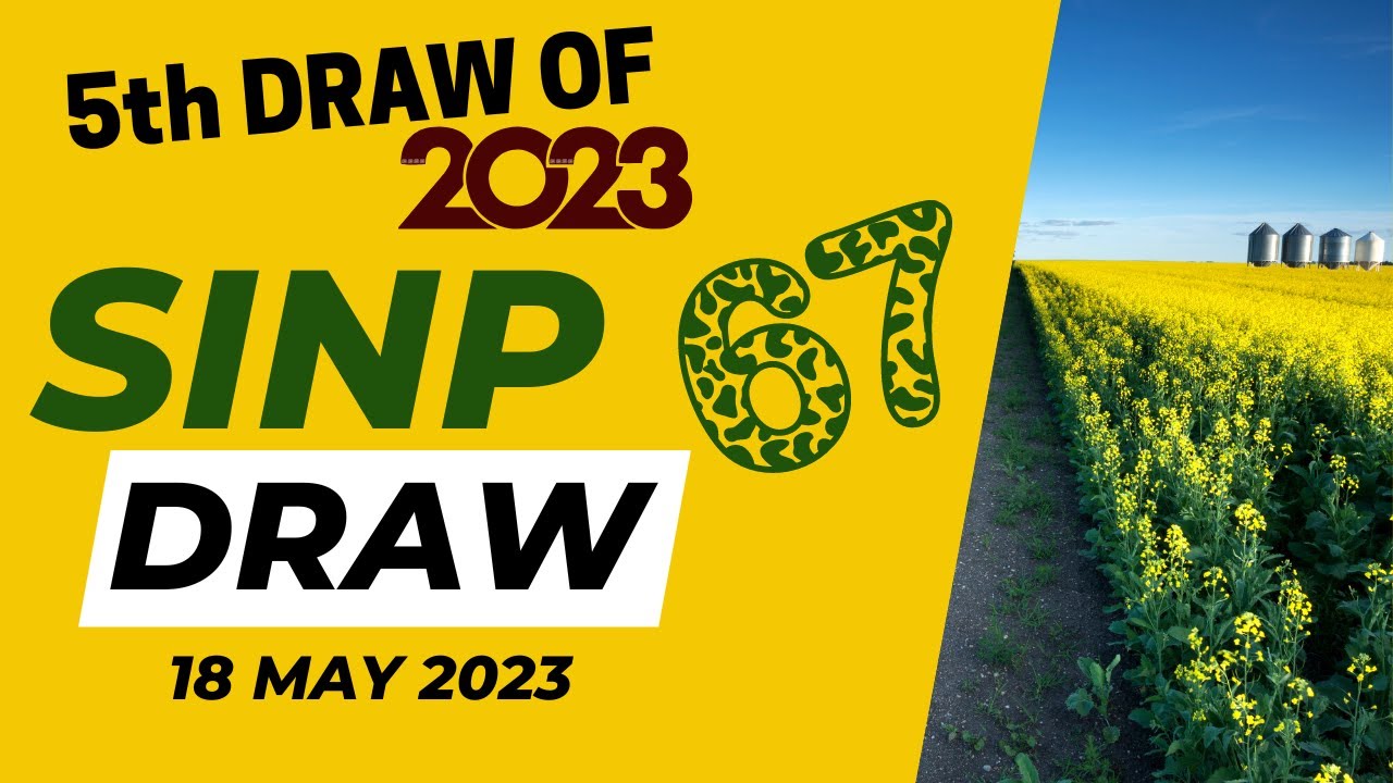 Saskatchewan PNP 2023 update | 5th SINP Draw of 2023 | 18 May - YouTube