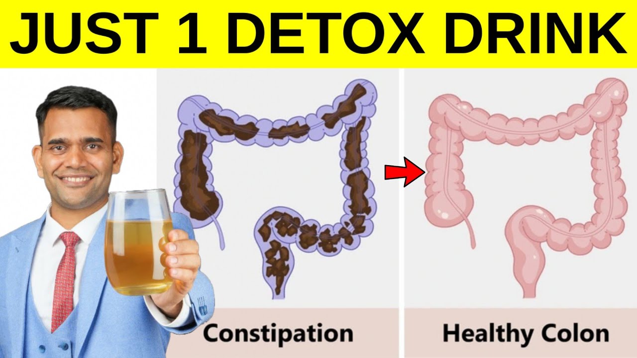 1 Powerful ( Ayurvedic ) Detox Drink to Relieve Constipation, Boost ...