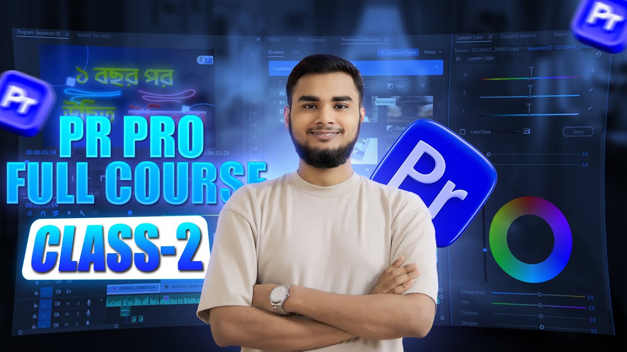 Pr Pro Video Editing Full Course |Adobe Premiere Pro Complete Tutorial ...